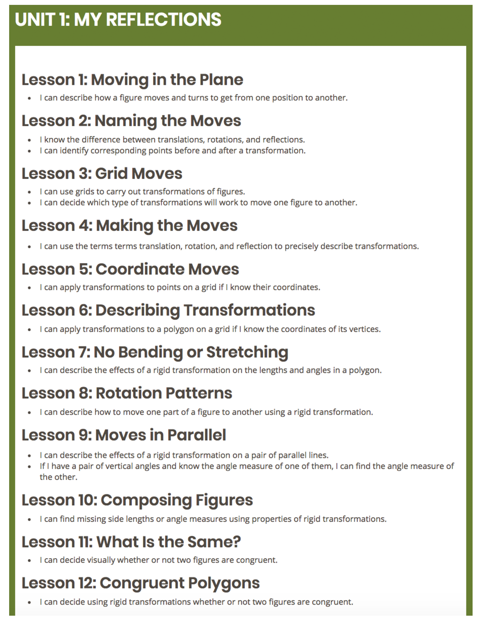 Learning Goals and Learning Targets - IM CERTIFIED® BLOG