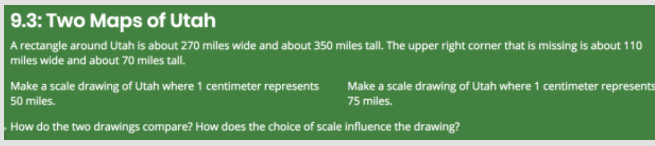 What I Learned Today: Scale Drawings & Maps - IM CERTIFIED® BLOG