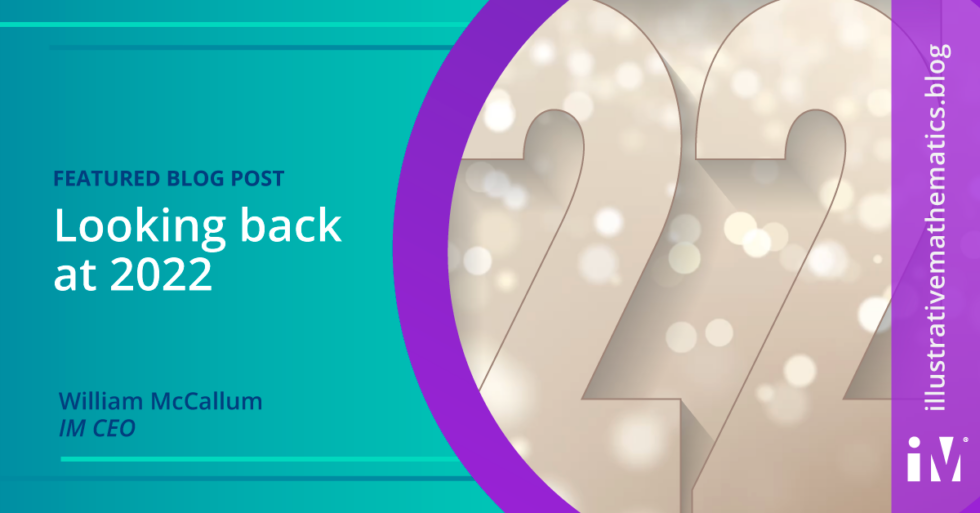 Looking back at 2022: Year-End Closeout Message from Bill McCallum - IM ...